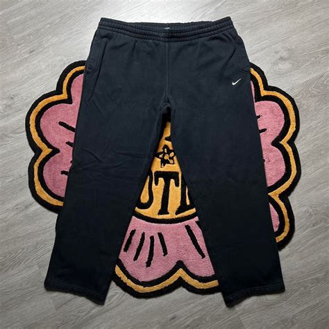 Nike Nike Embroidered Mini Swoosh Logo Relaxed Fit Sweatpants Grailed