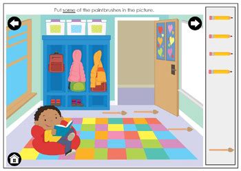 Back To School Quantitative Concept BOOM CARD Activity By Lindsey Karol