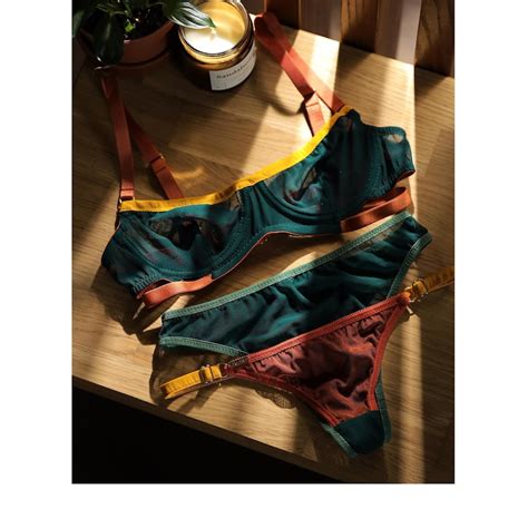 Nude Sheer Lingerie Etsy