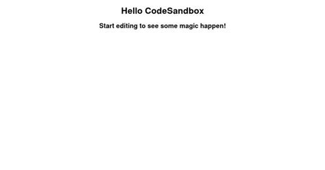 Codesandbox A Tool For React Coding Shahzaib Afzaal Posted On The Topic Linkedin