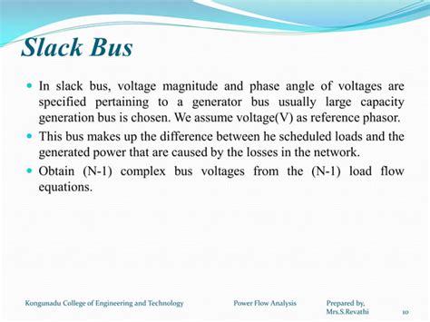 Power Flow Analysis Pdf Physics Science