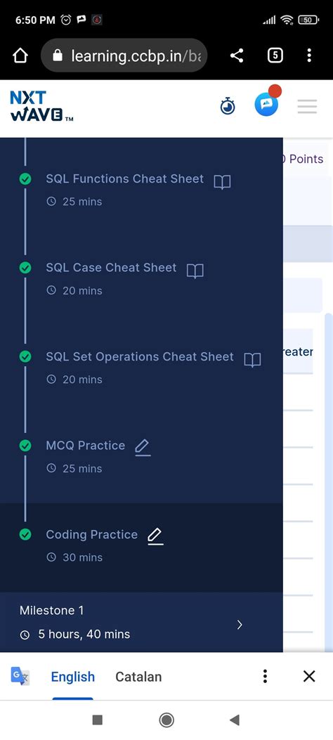 Sandhyarani Seera On Linkedin Ccbp Nextwave Sql