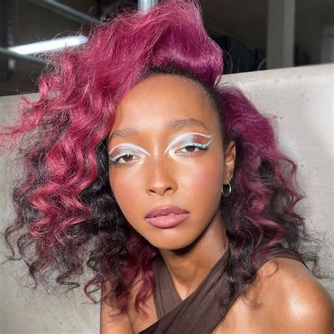 Red Hair Streaks For Brown Hair