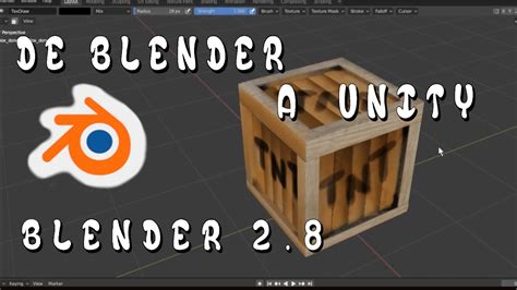 Blender Exportando De Blender A Unity YouTube