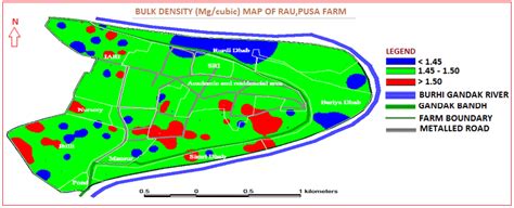 Distribution Of Bulk Density Download Scientific Diagram