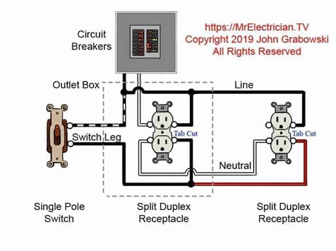 Switch Leg Wiring Diagram Database