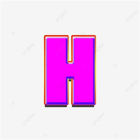 3d 일러스트 텍스트 H 3d 3d 효과 3차원 스타일 Png 일러스트 및 Psd 이미지 무료 다운로드 Pngtree