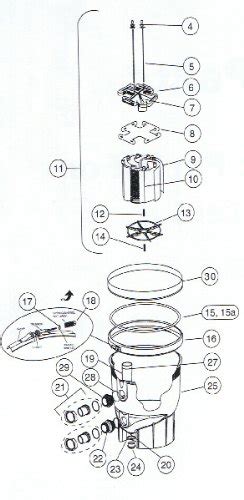Pentair 59000500 Grid Locator Spider Replacement Fns Plus Pool And Spa D E