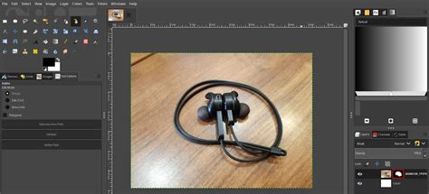 Cara Seleksi Objek Foto Menggunakan Paths Tool Di Gimp Mrfdn