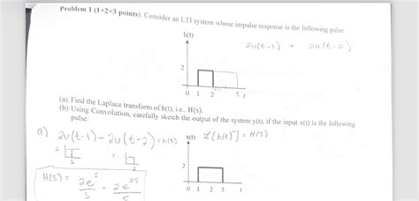 Solved Problem 1 123 ﻿points Consider An Lti System