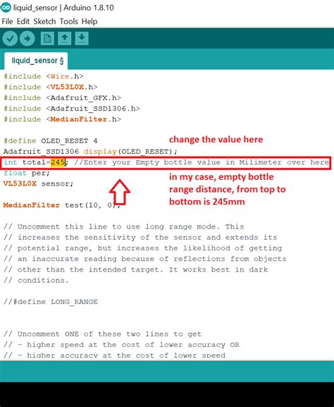 How To Use Arduino VL53L0X To Build A Liquid Level Sensing Device Arduino Maker Pro