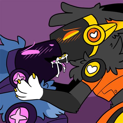 Rule 34 Anthro Betarat Blue Body Blue Fur Blush Blush Lines Bodily Fluids Claws Cum Cum In