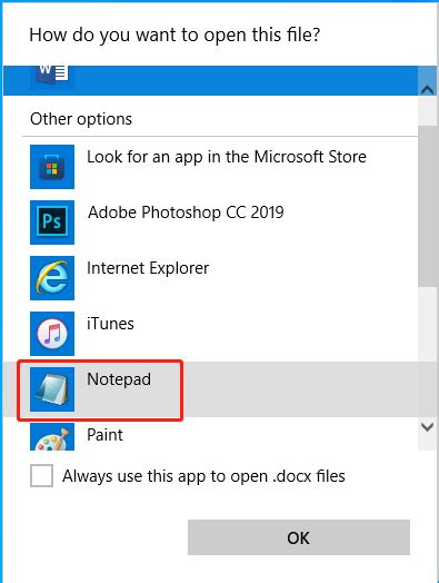 Word Isn T Default Program For Viewing And Editing Documents MiniTool
