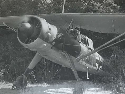 Five Photographs Of Henschel Hs 126 In Ephemera
