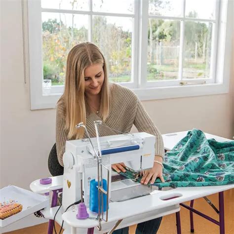 Ergonomic Flatbed Sewing Tables For Home And Travel Quilters Quest Uk