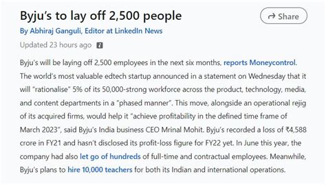 Aditya Mourya On Linkedin Byjus Byjuscareer