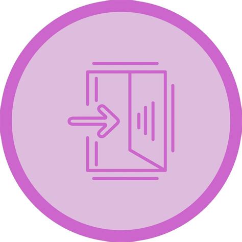 Exit Sign Vector Icon 41124429 Vector Art At Vecteezy