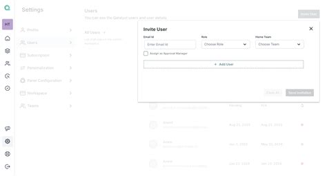 How To Invite Users To Qatalyst Qatalyst Help Center