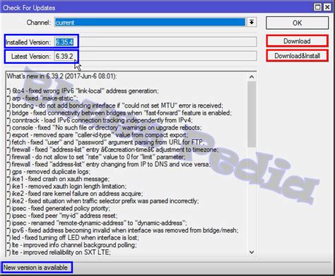 Mikrotik Upgrade Routerboard Firmware Jasarc
