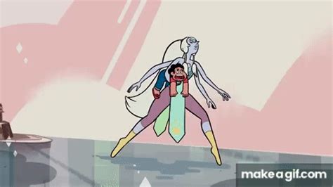 Steven Meets Opal For The First Time Steven Universe Cartoon Network On Make A GIF