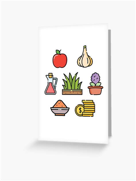 Nowruz Symbols 7 Items On Haft Sin Table Persian New Year Greeting