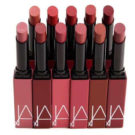 Nars Powermatte Lipstick Swatches A Stunning Range Of All Matte Shades