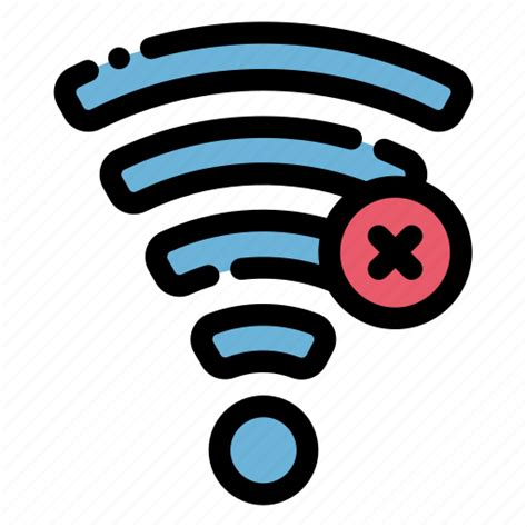Disconnect Wifi Wireless Lost Network Icon Download On Iconfinder