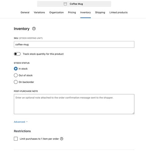 New Product Editor Beta Documentation Woocommerce