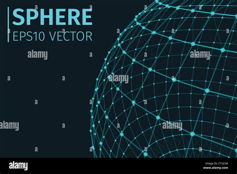 Digital Plexus Of Glowing Lines And Dots Futuristic Digital Background For Science And