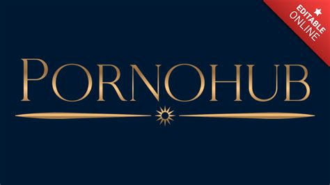 Pornohub Luxury Golden Text Effect Generator