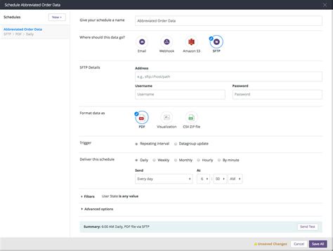 Scheduling Sftp Deliveries Support Portal