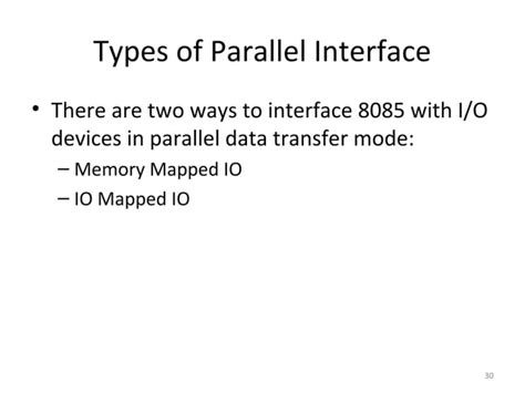 Memory I O Interfacing PPT Operating Systems Computer Software And Applications
