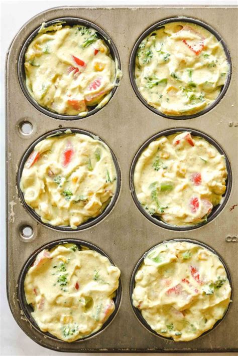 Vegan Egg Muffins High Protein And Gluten Free Okonomi Kitchen