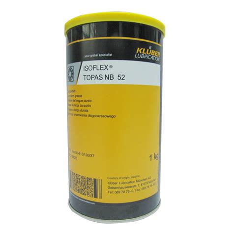 克鲁勃 Nb52润滑脂克鲁勃克鲁勃润滑油德国原装进口克鲁勃润滑油