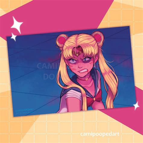 Sailor Moon Print — Camipoopedart