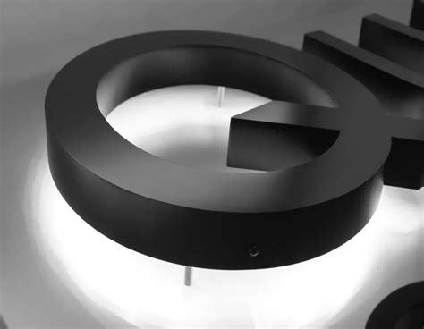 Backlit 3d Signage In Dubai Uae Deluxe Printing