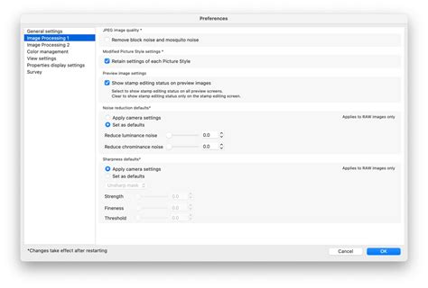 Cant Disable R6 Mark Ii Noise Reduction Canon Community
