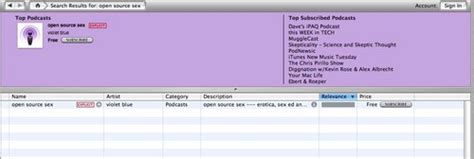 How To Find Open Source Sex In Itunes Violet Blue ® Open Source Sex