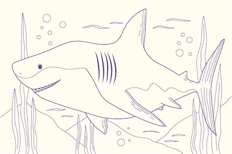 3 페이지 상어 색칠 공부 예쁜 이미지 Freepik에서 무료 다운로드