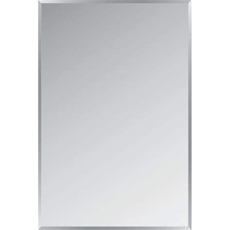 Stylewell 36 Inch W X 48 Inch H Rectangular Beveled Edge Frameless Mirror The Home Depot Canada