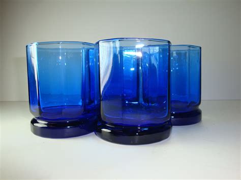 Blue Drinking Glasses