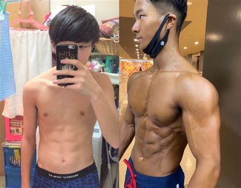 エノキ”と呼ばれたガリガリ男性が総合優勝【筋トレで大変身！バルクアップビフォーアフター】 Fitness Loveフィットネスラブ