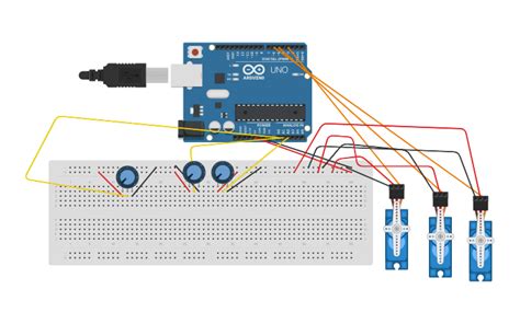 Circuit Design Kristofer Villanueva Practical Test Tinkercad