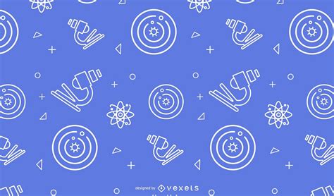 Science Elements Pattern Vector Download