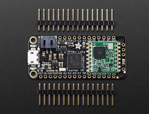NEW PRODUCTS Adafruit Feather M0 W RFM LoRa Radio Adafruit Industries Makers Hackers