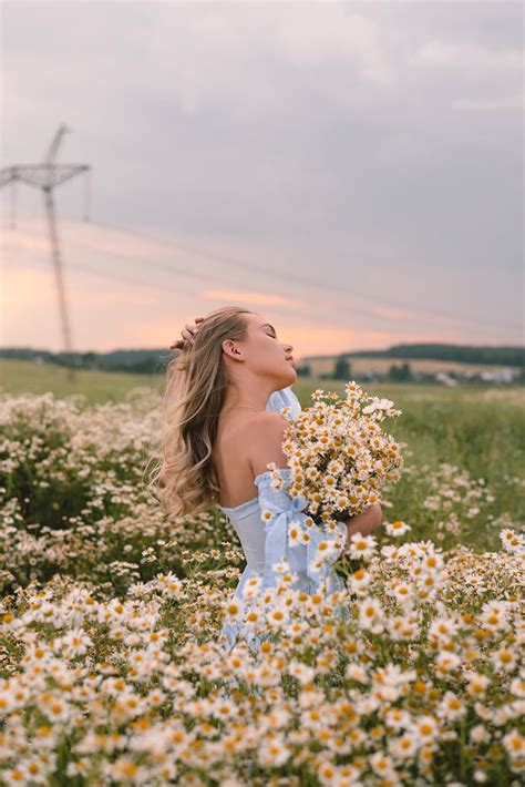 Фото с ромашками