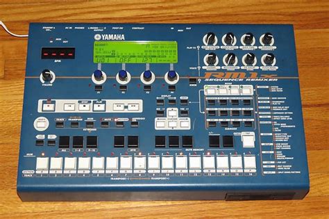 Yamaha Rm1x Sequence Remixer Sequencer Synth Drum Machine Reverb