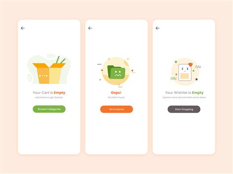 Best Practices For Designing Empty State In Applications By Saadia