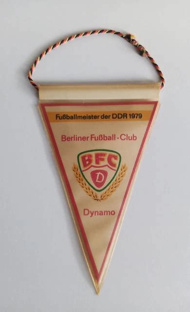Bfc Dynamo Wimpel Fußballmeister Der Ddr 1979 Eur 19 79 Picclick De