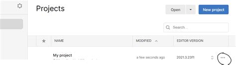 Creating Project Folder Failed Cannot Load Projects Getting Started